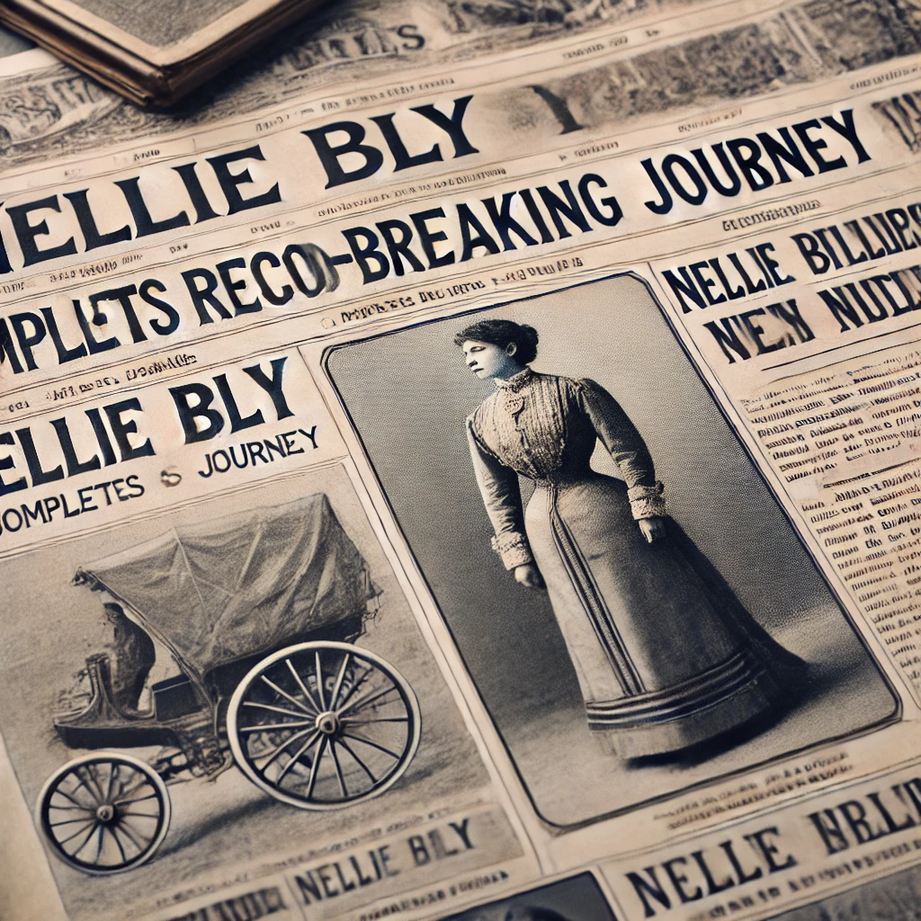 Around the World in 72 Days: Nellie Bly’s Historic Journey – This Day ...