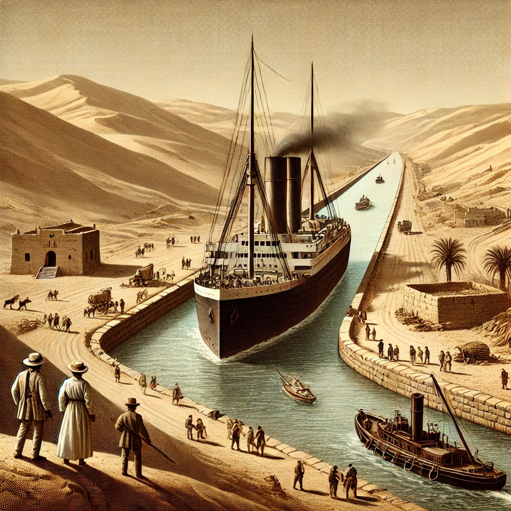 The Historic Opening of the Suez Canal: Transforming Global Trade and ...