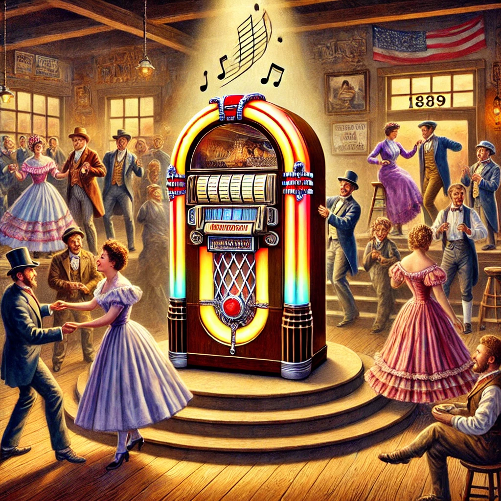 Spinning the Sounds of History: The Debut of the First Jukebox – This ...