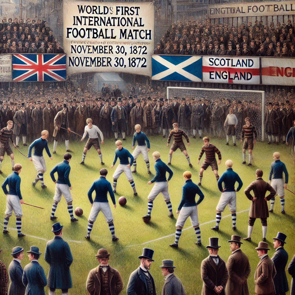 The Birth of International Football: Scotland vs. England, 1872 – This ...