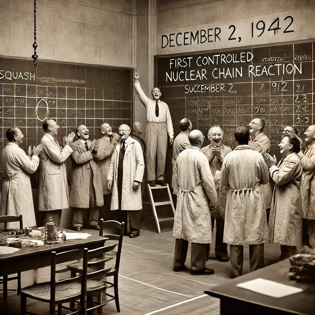 A Quantum Leap: The First Controlled Nuclear Chain Reaction – This Day ...