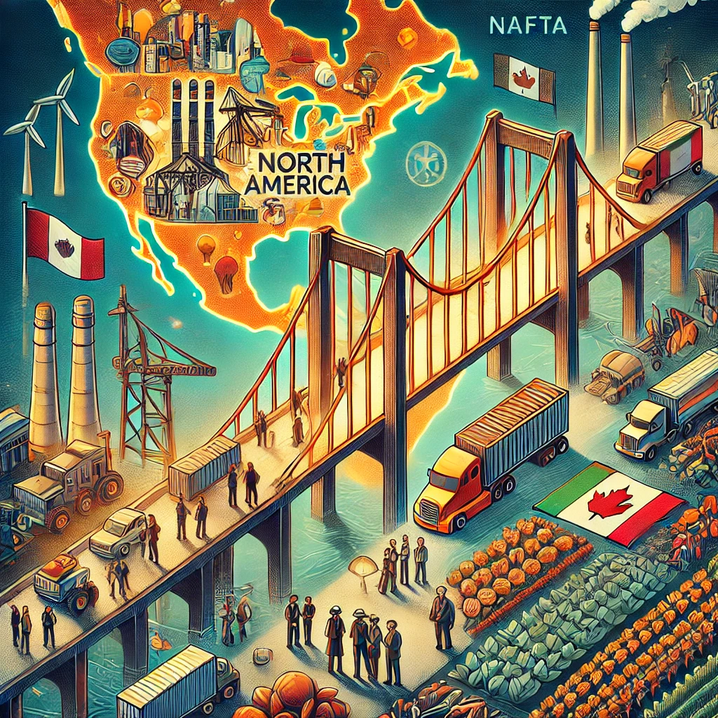 Breaking Barriers: The Signing of NAFTA and Its Impact on North ...