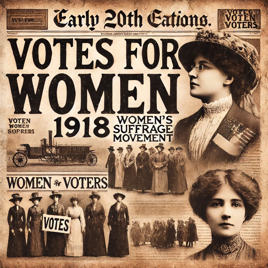 December 14, 1918: Women in the United Kingdom Vote for the First Time ...