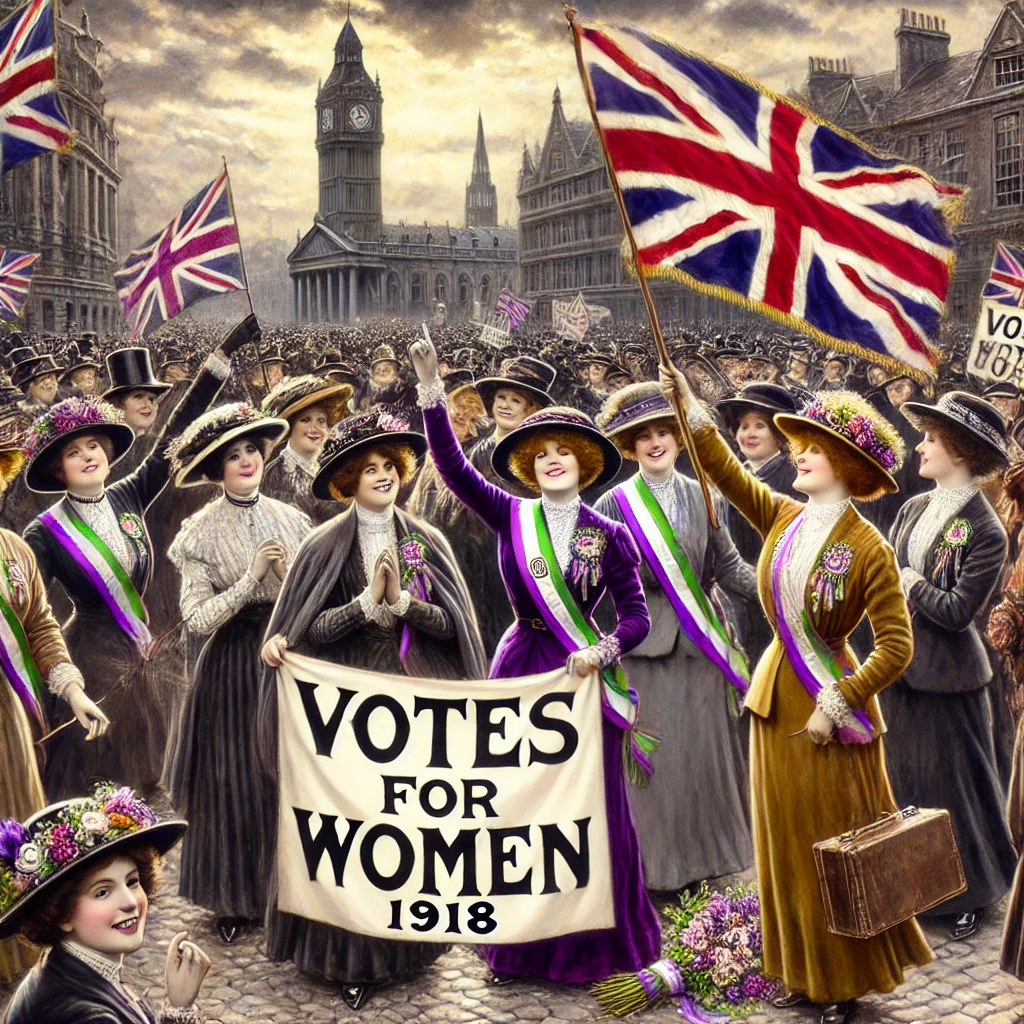 December 14, 1918: Women in the United Kingdom Vote for the First Time ...