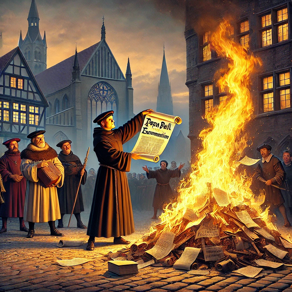 Martin Luther Excommunicated: A Turning Point in the Protestant ...