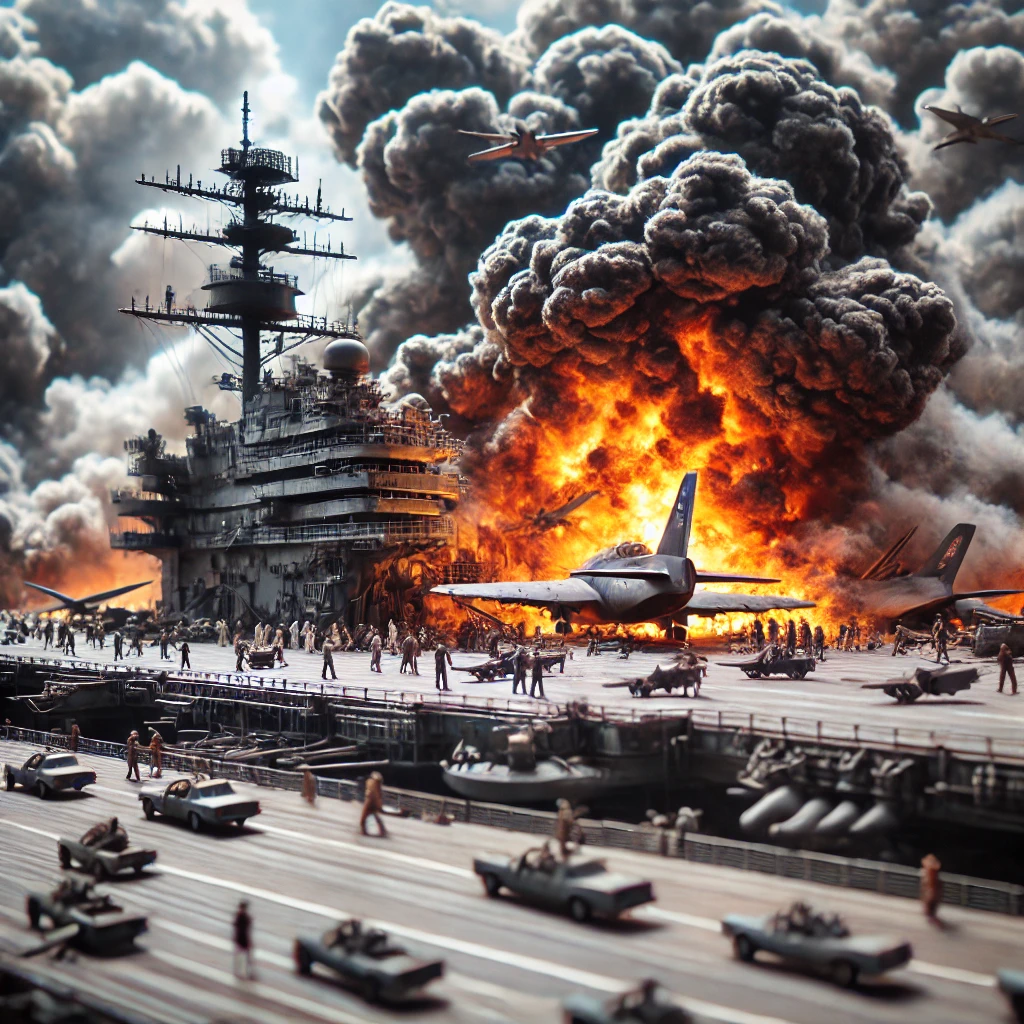 A Tragic Day in Naval History: The USS Enterprise Explosion of 1969 ...