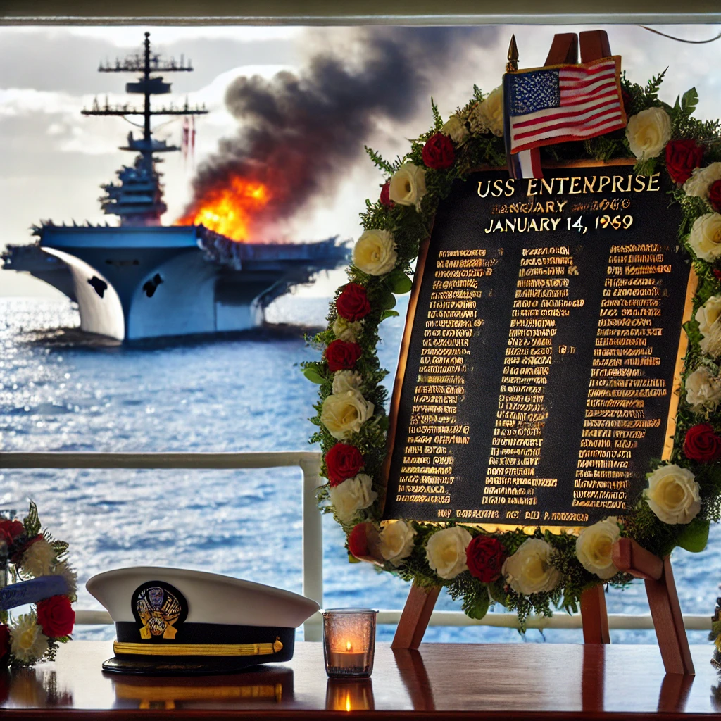 A Tragic Day in Naval History: The USS Enterprise Explosion of 1969 ...