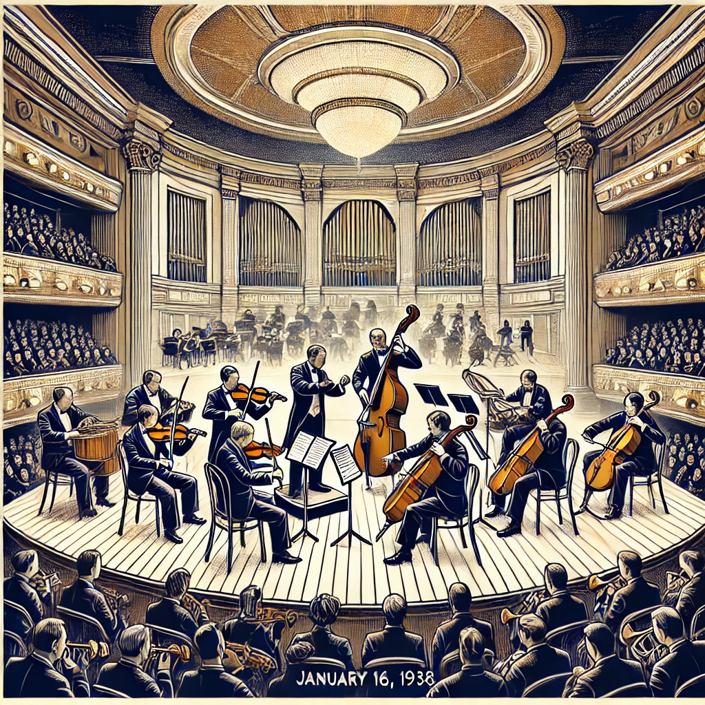 Benny Goodman’s Carnegie Hall Jazz Concert: A Historic Night in Music ...