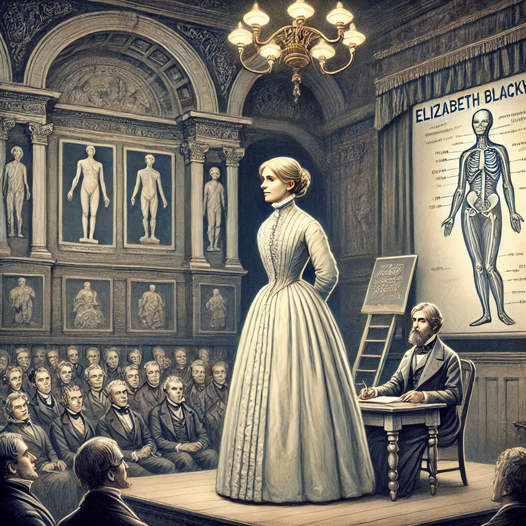 Elizabeth Blackwell Becomes the First Woman in the United States to ...