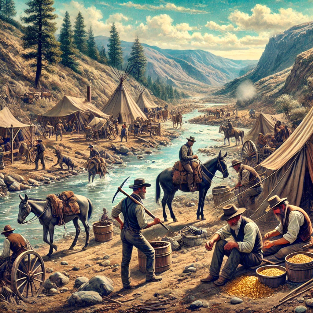 Gold Discovered at Sutter’s Mill: The Spark of the California Gold Rush ...