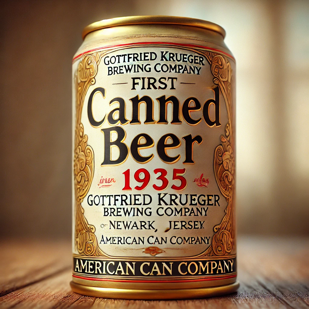 The First Canned Beer Goes on Sale: A Revolution in Beverage History ...