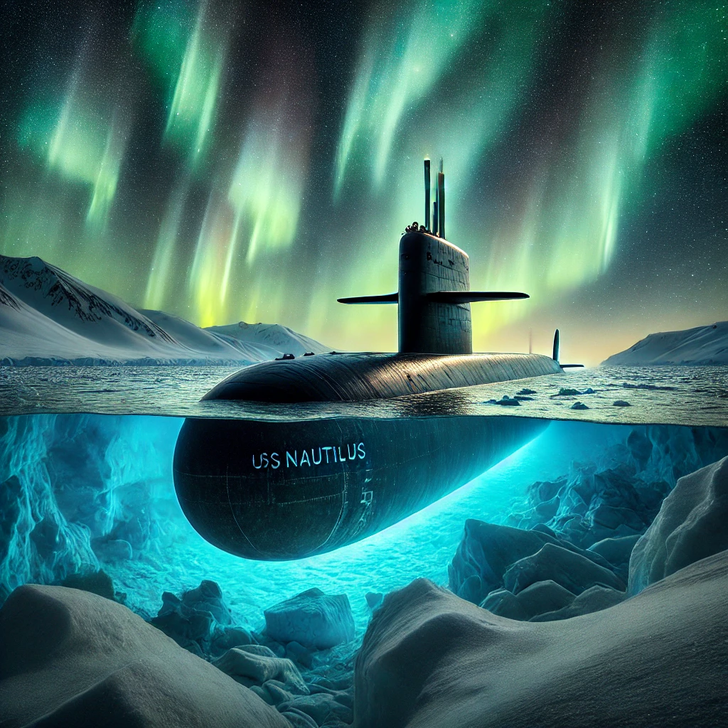 Nautilus Submarine’s Historic Voyage Under the North Pole – This Day in ...