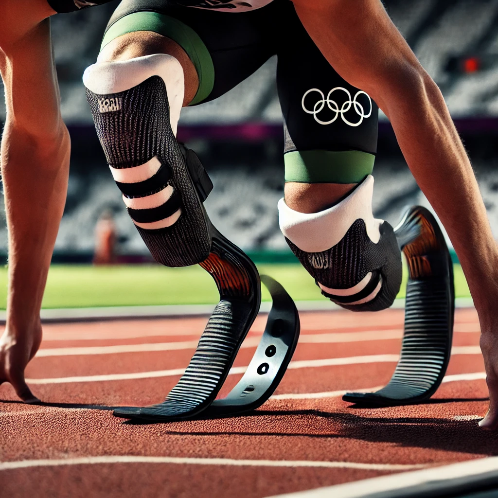 Oscar Pistorius Competes as the First Amputee Runner at the Olympics ...
