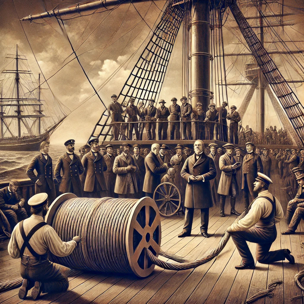 The Completion of the First Transatlantic Telegraph Cable – This Day in ...