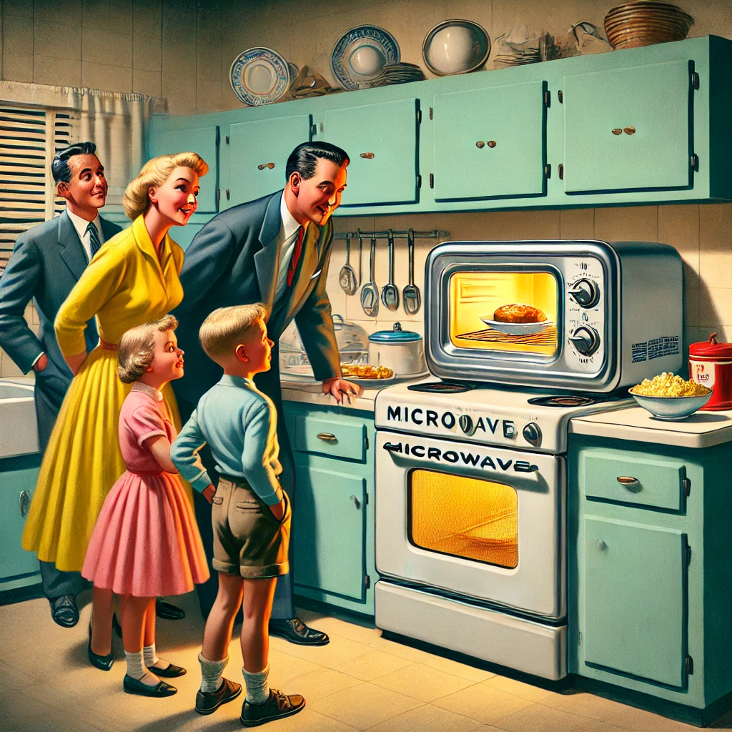 The Dawn of a Culinary Revolution: The First Domestic Microwave Ovens ...