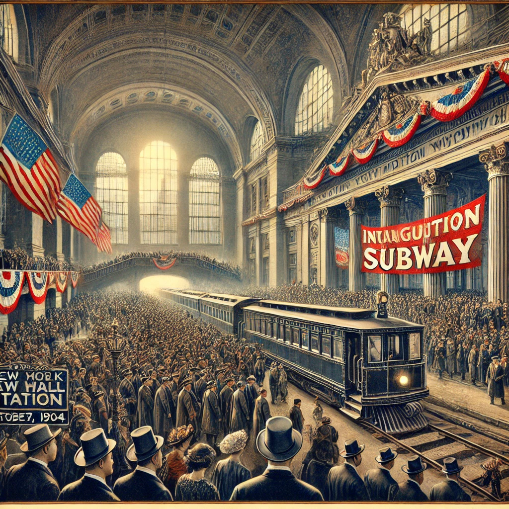 A New Era of Transit: The Opening of the New York City Subway – This ...