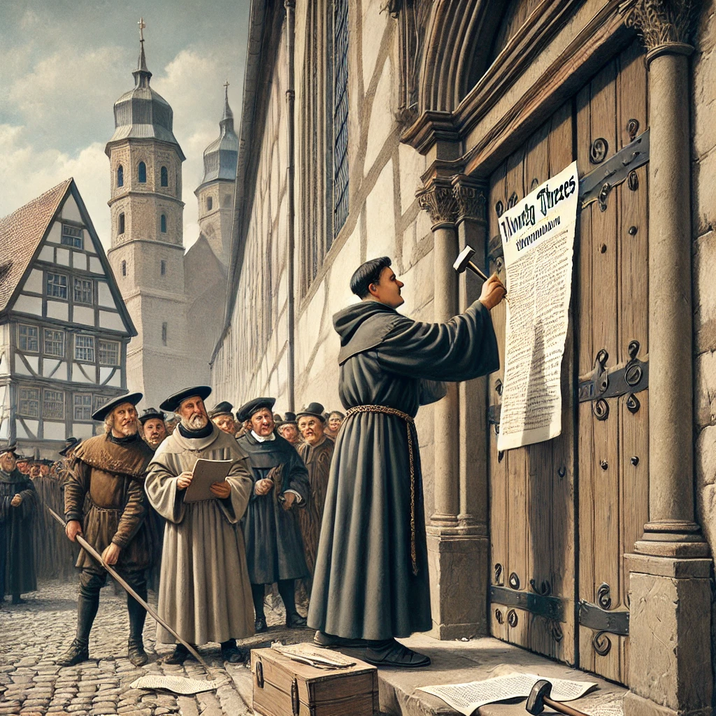 The Spark of Reformation: Martin Luther’s Ninety-Five Theses – This Day ...