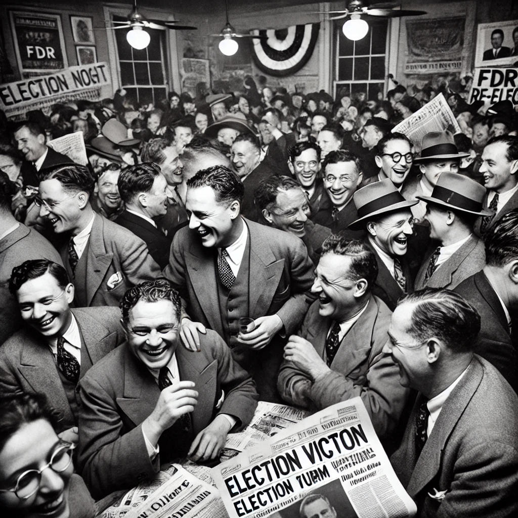A Historic Third Term: Franklin D. Roosevelt’s Re-election – This Day ...
