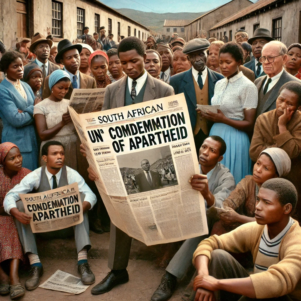A Bold Stand: The UN Condemns Apartheid – This Day in History