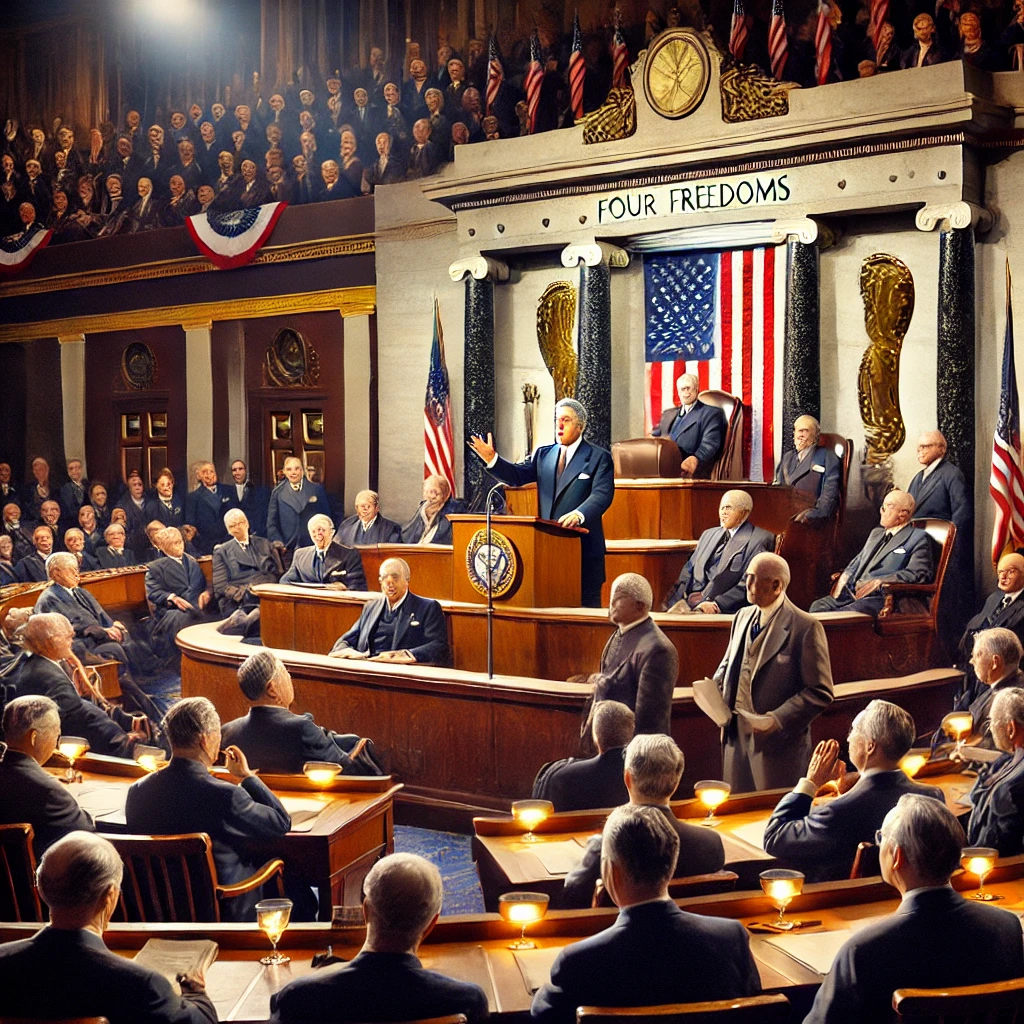 Franklin D. Roosevelt’s “Four Freedoms” Speech: A Vision for a Better ...