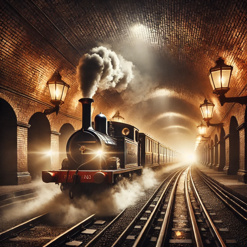 London’s First Underground Railway Opens: A New Era in Transportation ...