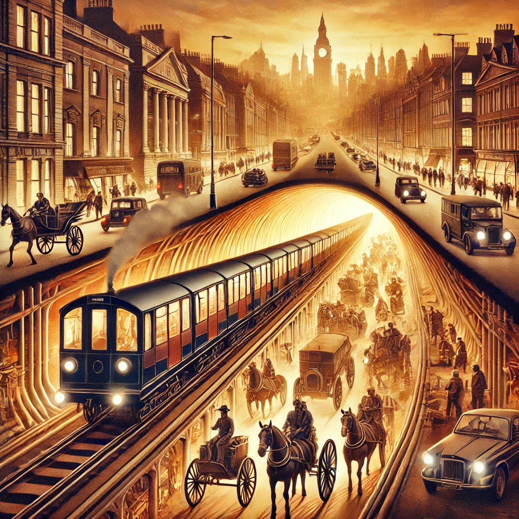 London’s First Underground Railway Opens: A New Era in Transportation ...